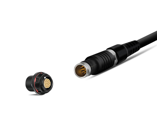 Circular connectors︱Push pull self latching connectors︱KLS