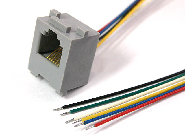 Wired Modular Jack 623K Gray manufacturer & supplier - KLS Electronic ...