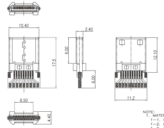 Mini HDMI Connector Male manufacturer & supplier - KLS Electronic Co.,Ltd.