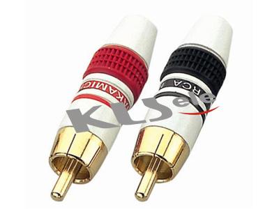 Gold RCA Phono Plug manufacturer & supplier - KLS Electronic Co.,Ltd.