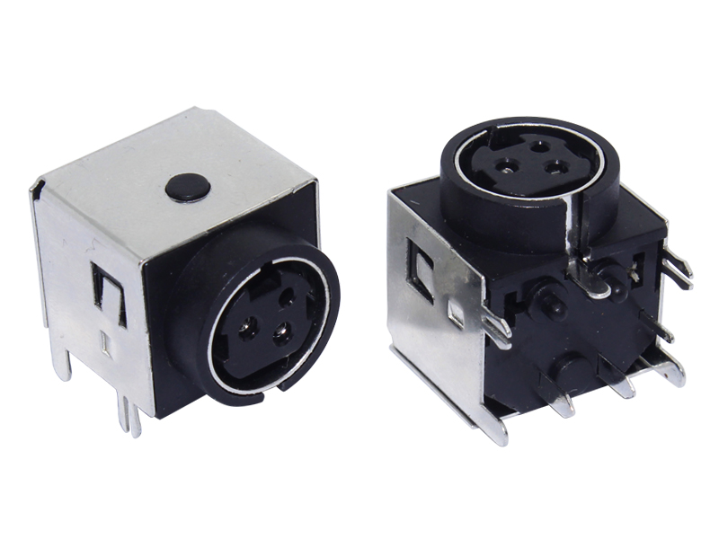 DC Power Jack,3/4Pin Black manufacturer & supplier - KLS Electronic Co ...
