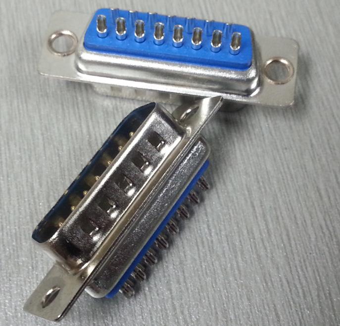 DB 2 Row D-SUB Connector,Traditional Solder Type,9P 15P 25P 37P 50p ...