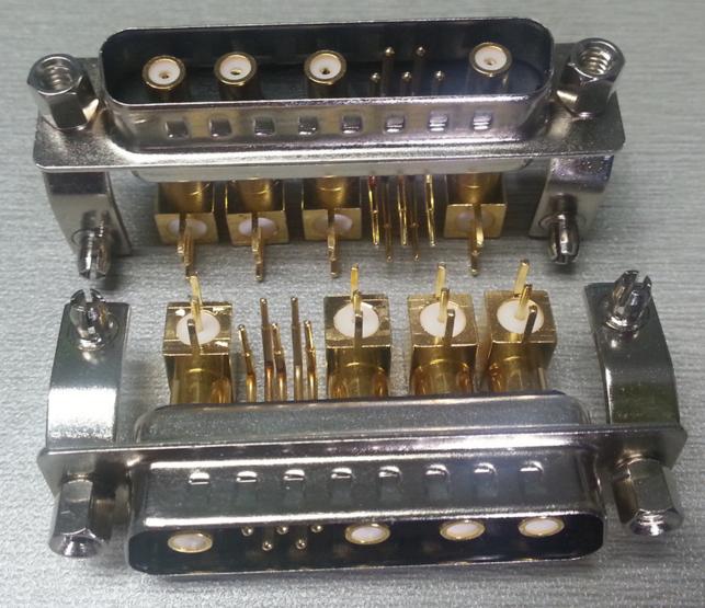 9W4 High current D-SUB RF Type Female & Male manufacturer & supplier ...