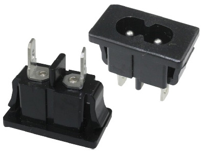 C8 AC Power Socket Solder Tyep manufacturer & supplier - KLS Electronic ...
