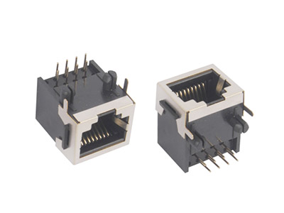 RJ45-8P8C Jack with Half Shell manufacturer & supplier - KLS Electronic ...