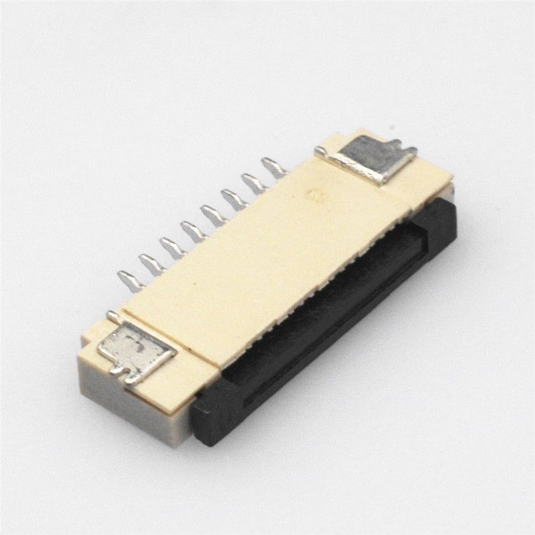 1.0mm hinged lock SMT H2.0mm bottom contacts FPC/FFC connectors ...