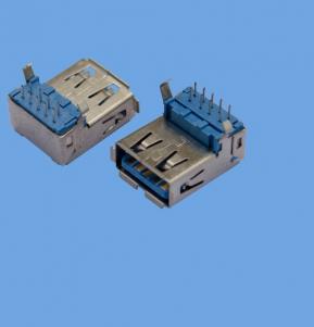 dip 90 A Female 9P USB 3.0 Connectors H8.65mm manufacturer & supplier ...