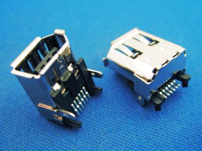 IEEE 1394 Connector 6P female SMD manufacturer & supplier - KLS ...