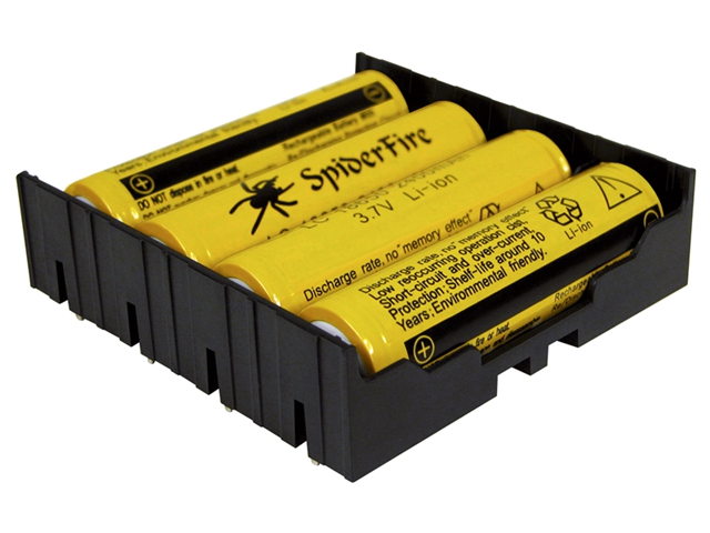 4 Li-ion 18650 Battery Holder manufacturer & supplier - KLS Electronic ...