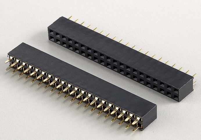 2.0mm Pitch Female Header Connector Height 4.3mm manufacturer ...