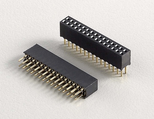 1.27mm Pitch Female Header Connector Height 2.0mm manufacturer ...