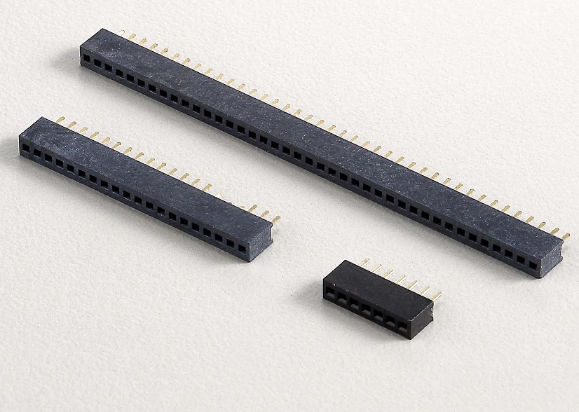 1.27mm Pitch Female Header Connector Height 2.0mm manufacturer ...