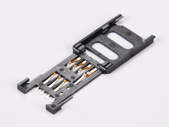 SIM Card Connector,PUSH PUSH,6P+2P,H1.85mm manufacturer & supplier ...