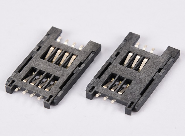 6P & 8P SIM Card Connector Hinged type,H2.8mm manufacturer & supplier ...