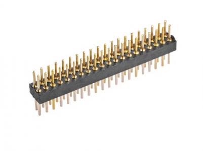 1.27mm IC Swiss Round Pin Header Connector manufacturer & supplier ...