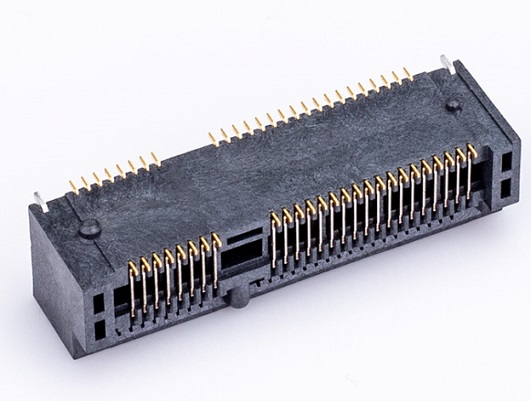 0.8mm Pitch Mini PCI Express connector 52P, Height 4.0mm 5.2mm 5.6mm 6 ...