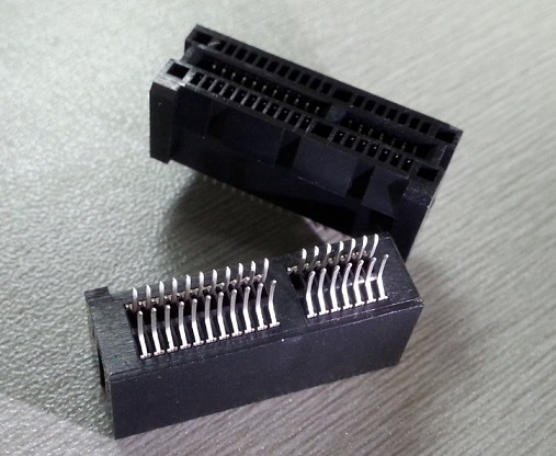 1.0mm Pitch PCI-Express Card Connector Splint Type 36P 64P 98P 164P ...