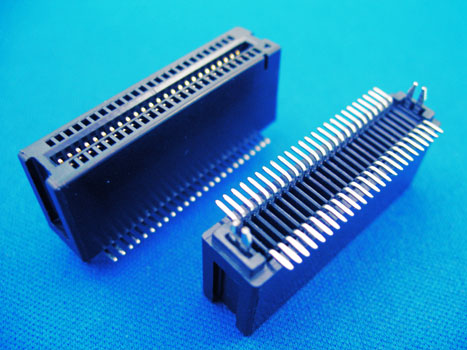 1.27mm Pitch Edge Card Connector Slot PCB Dip 90 180 SMT Type ...