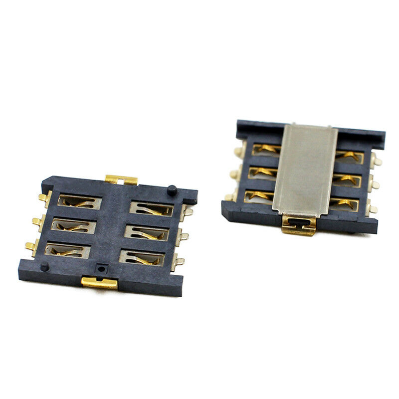 Nano SIM Card Connector;PUSH PULL,6Pin,H1.40mm manufacturer & supplier ...
