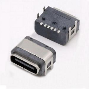 SMT USB Type-C 6P IPX7 Waterproof Connector manufacturer & supplier ...