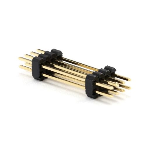 1.27mm Pitch Male Pin Header Connector Dual Insulator Plastic Type ...