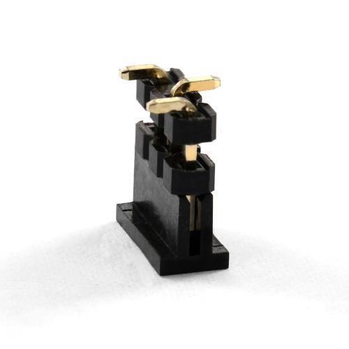 2.54mm Pitch Male Pin Header Connector Dual Insulator Plastic Type ...