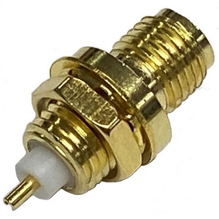 Panel Mount SMA Connector (Jack,Female,50Ω) manufacturer & supplier ...