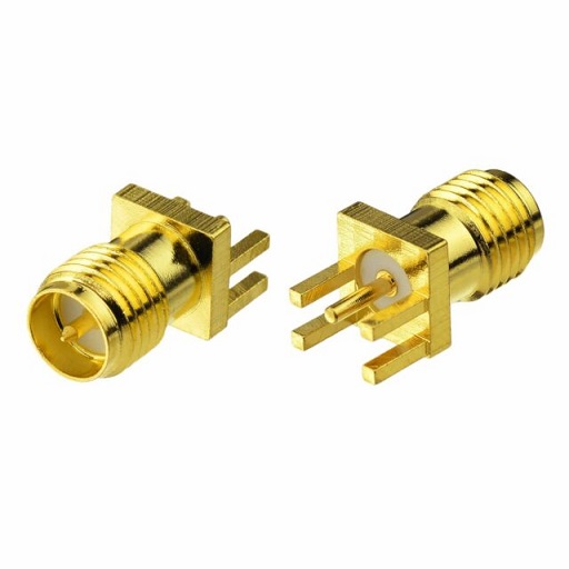 RF Connector SMA PCB End Launch Jack 50 Ohm (Jack, Female) L14.3mm ...