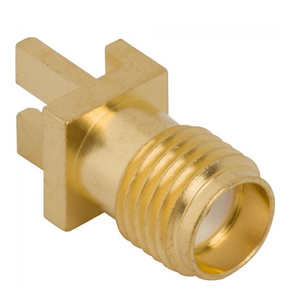 RF Connector SMA PCB End Launch (Jack, Female) L14.3mm L17.4mm ...