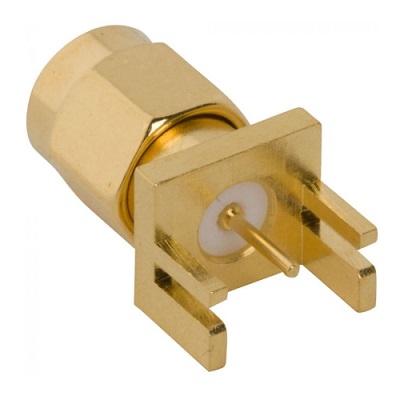 SMA PCB End Launch Str Pl 50 Ohm (Plug, Male) L17.4mm manufacturer ...