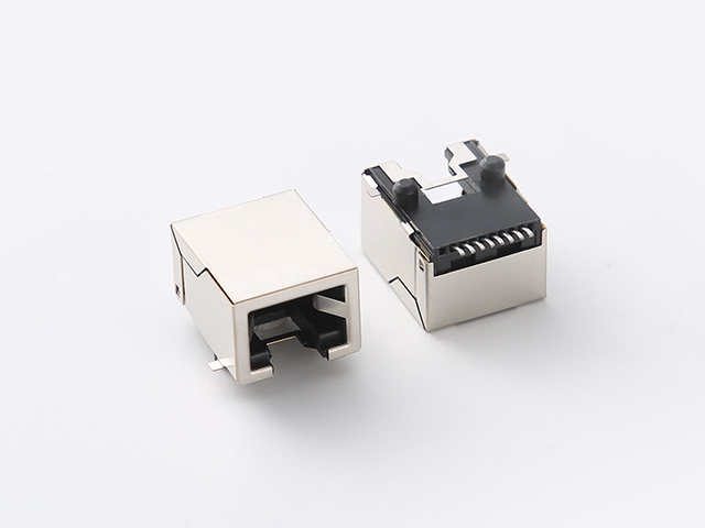 RJ45-8P8C SMD Jack Horizontal,without Shielded manufacturer & supplier ...