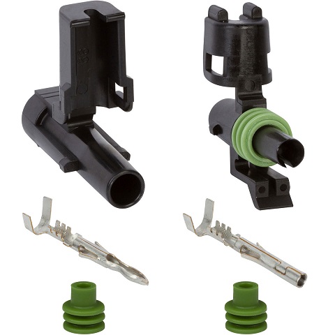 Weather-Pack Automotive Connector 2.5 Series 1,2, 3, 4, 6position ...