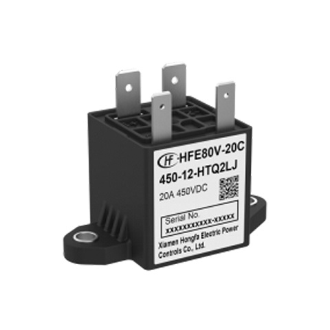 HONGFA High voltage DC relay,Carrying current 60A,Load voltage 450VDC ...