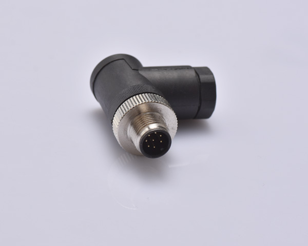 M12 Plug Male Connector,Right angled,A B D Coding manufacturer ...