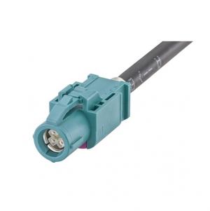 HSD FAKRA connector jack spring pin for crimping 4 pins manufacturer ...