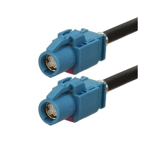 HSD FAKRA connector jack spring pin for crimping 4 pins manufacturer ...