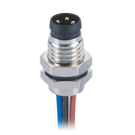 M8 Plug Male Connector,Straight,A coding manufacturer & supplier - KLS ...
