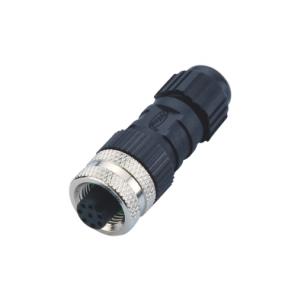 M12 Plug Female Connector,Straight,A B C D Coding manufacturer ...