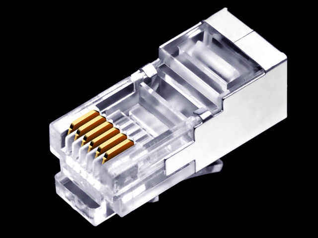 CAT3 6P6C Modular Plug Right type RJ11/RJ12/RJ14/RJ25 manufacturer ...