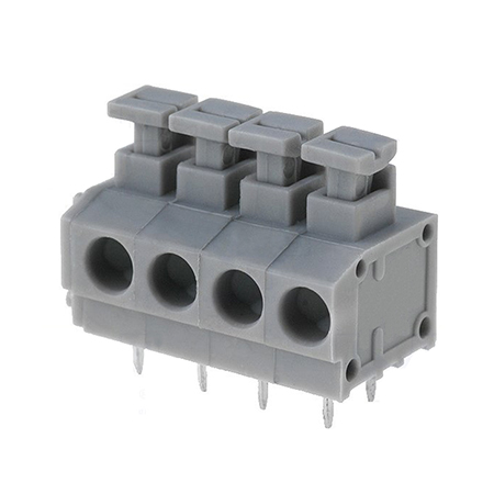 3.5mm Screwless PCB Terminal Block Double layer pin manufacturer ...