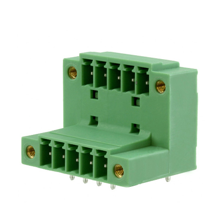 3.50mm & 3.81mm Female Pluggable terminal block Right Angle ...