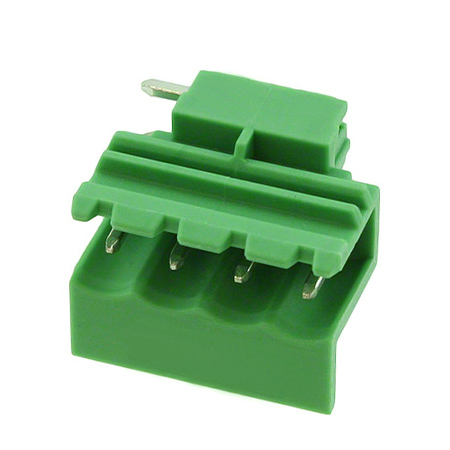 3.50mm & 3.81mm Female Pluggable terminal block Right Angle ...