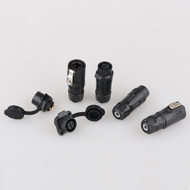 M20 Plastic circular connectors,IP67,Male plug& Female socket,Locking ...