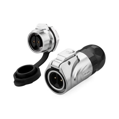 M12 Plastic und Metall circular connectors,IP67,Male plug& Female ...