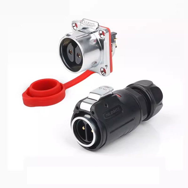 M20 Plastic circular connectors,IP67,Male plug& Female socket ...