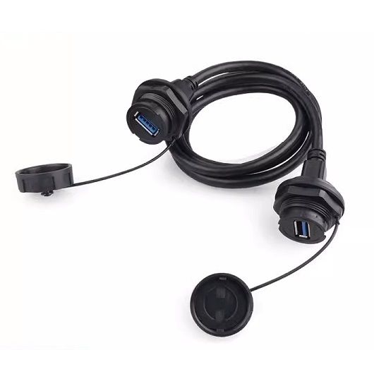 M25 Waterproof circular USB 3.0 connectors,IP67 manufacturer & supplier ...