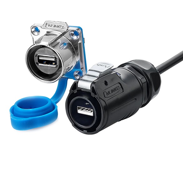 Waterproof Connectors︱Waterproof USB 2 connectors︱KLS