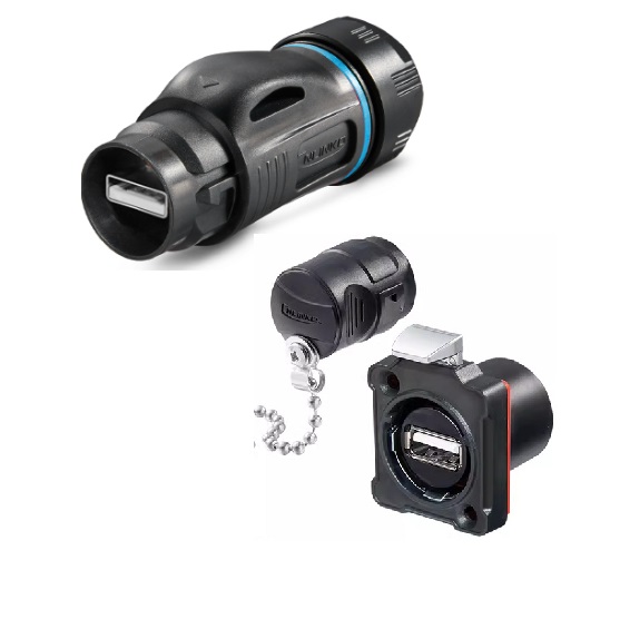 Waterproof Connectors︱Waterproof USB 2 connectors︱KLS