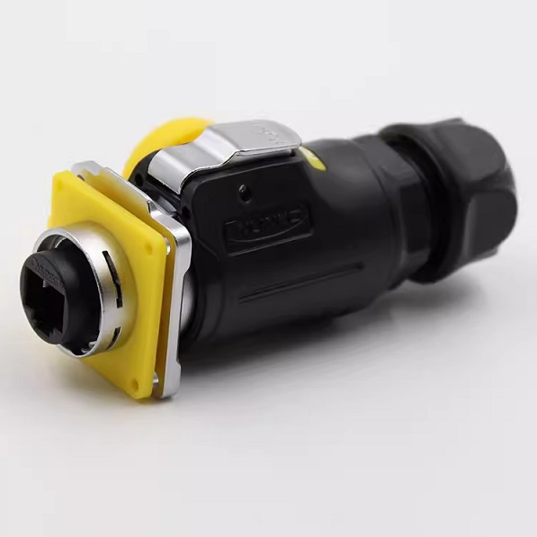 M24 Push pull Waterproof RJ45 connectors,IP67 manufacturer & supplier ...