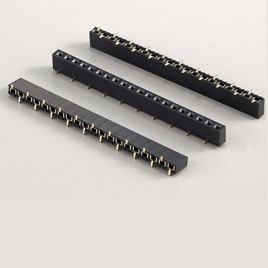 2.54mm Pitch Female Header Connector Height 8.5mm manufacturer ...